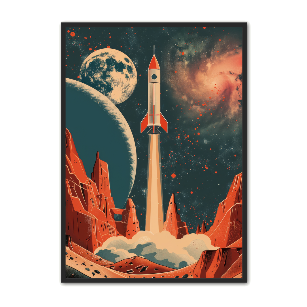Space & Science plakater med astronaut & sci-fi – Page 2 – Plakat Portalen